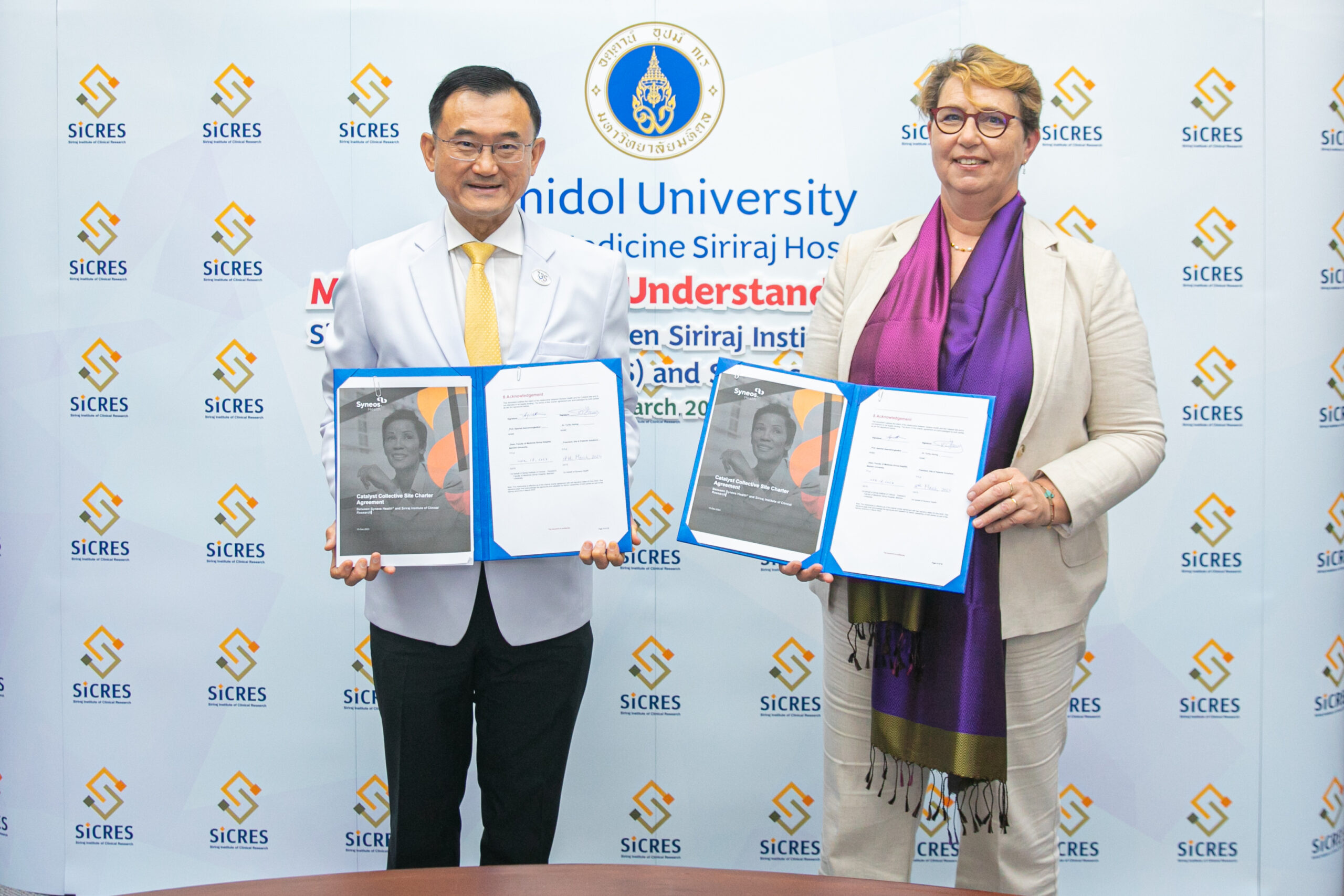 MOU signing ceremony with Syneos Health